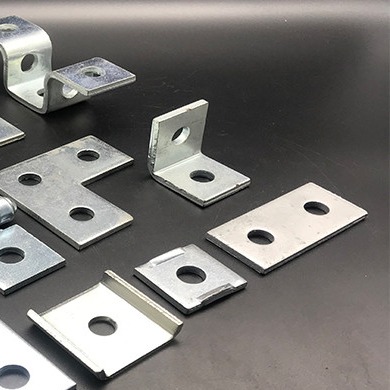 Unistrut Strut Channel Fittings Three Hole Bent Angle Right Hand ...