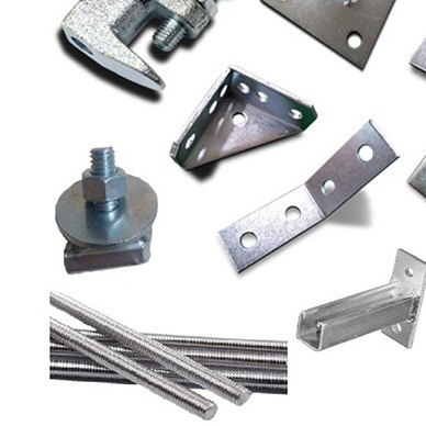 Seismic Spring Channel Nut M10 M12 Threaded Rod Stiffener Clamp