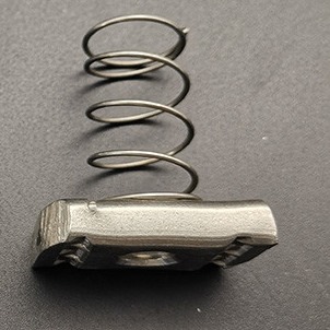 Stainless Steel Spring M8 Channel Nuts EN10142 EN 1461 Unistrut Channel Nut
