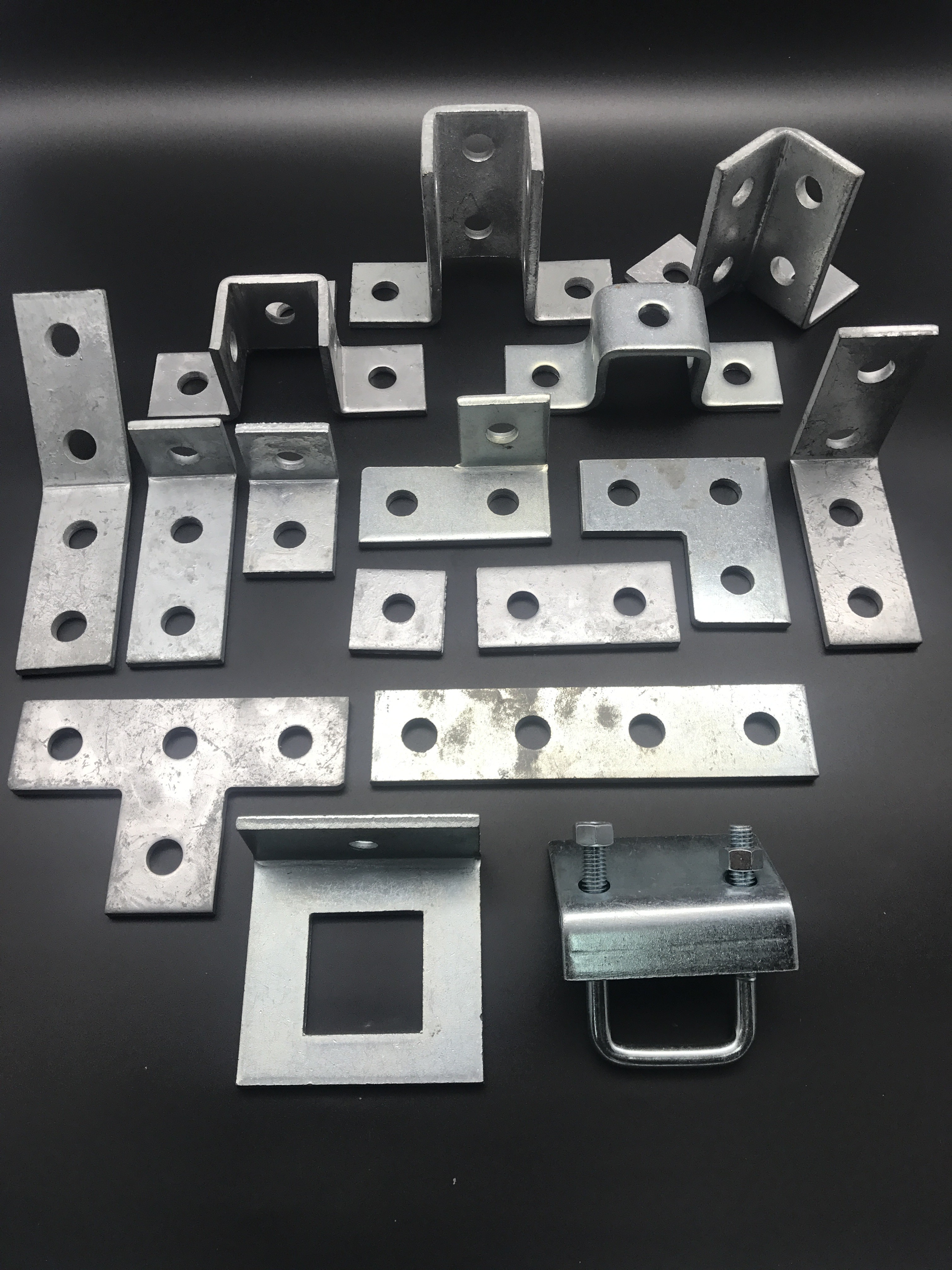 Universal Strut Fittings Metal Electrical Steel Strut Channel Connector ...
