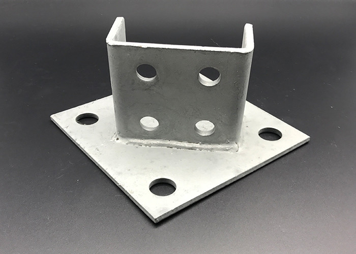 Strut Fitting System Falt Plate Angle Fittings Unistrut Post Base Brackets