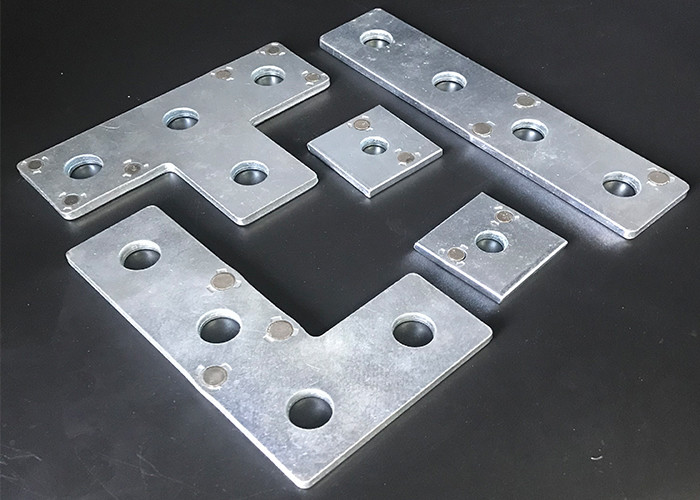 Electrical Galvanized Steel Unistrut Flat Plate Fitting with Magnet
