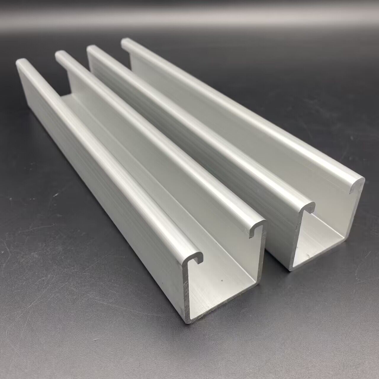 Aluminum Solar Mounting Channel System Aluminum C Profile