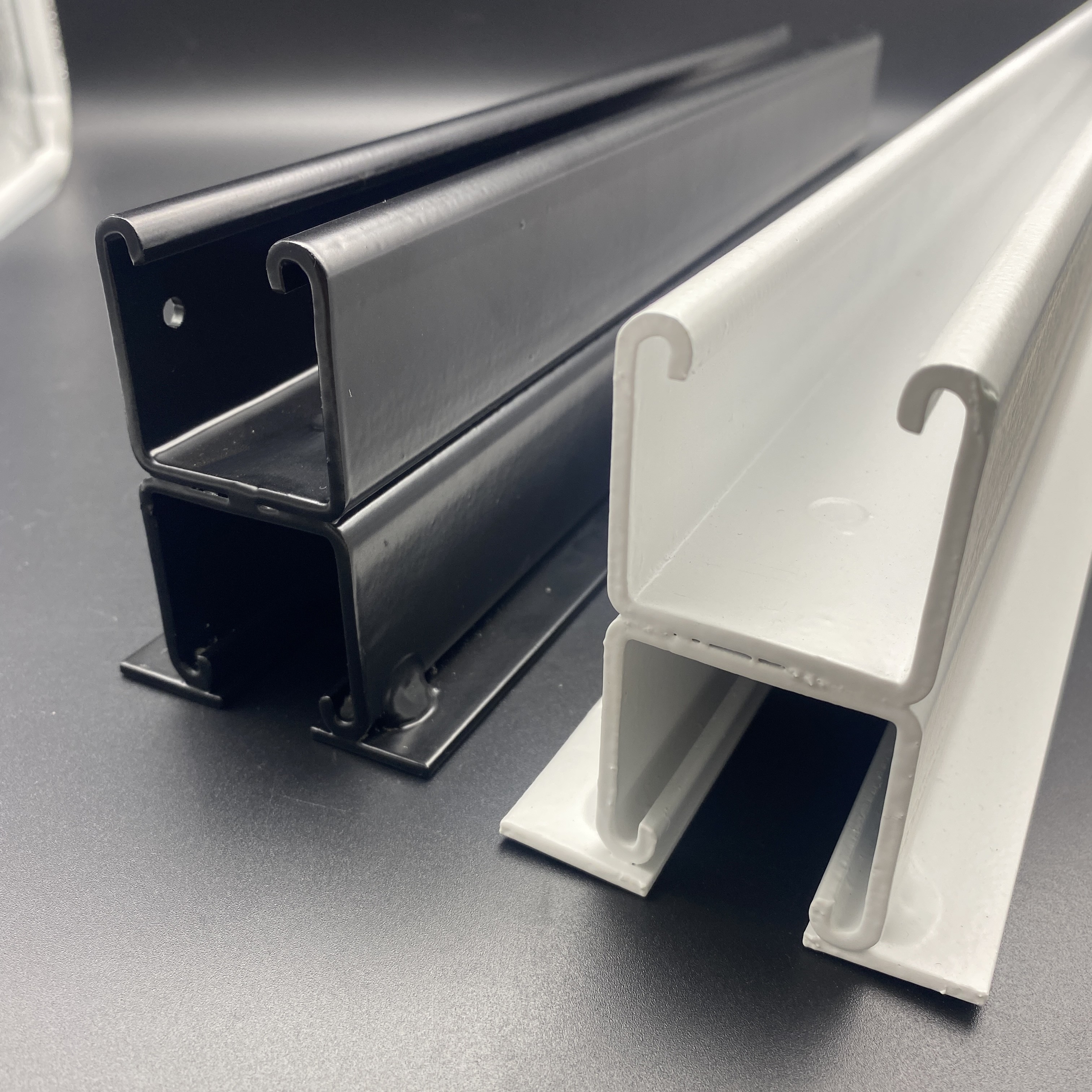 Epoxy Coated Spot Welding Double Unistrut Channel with Wing