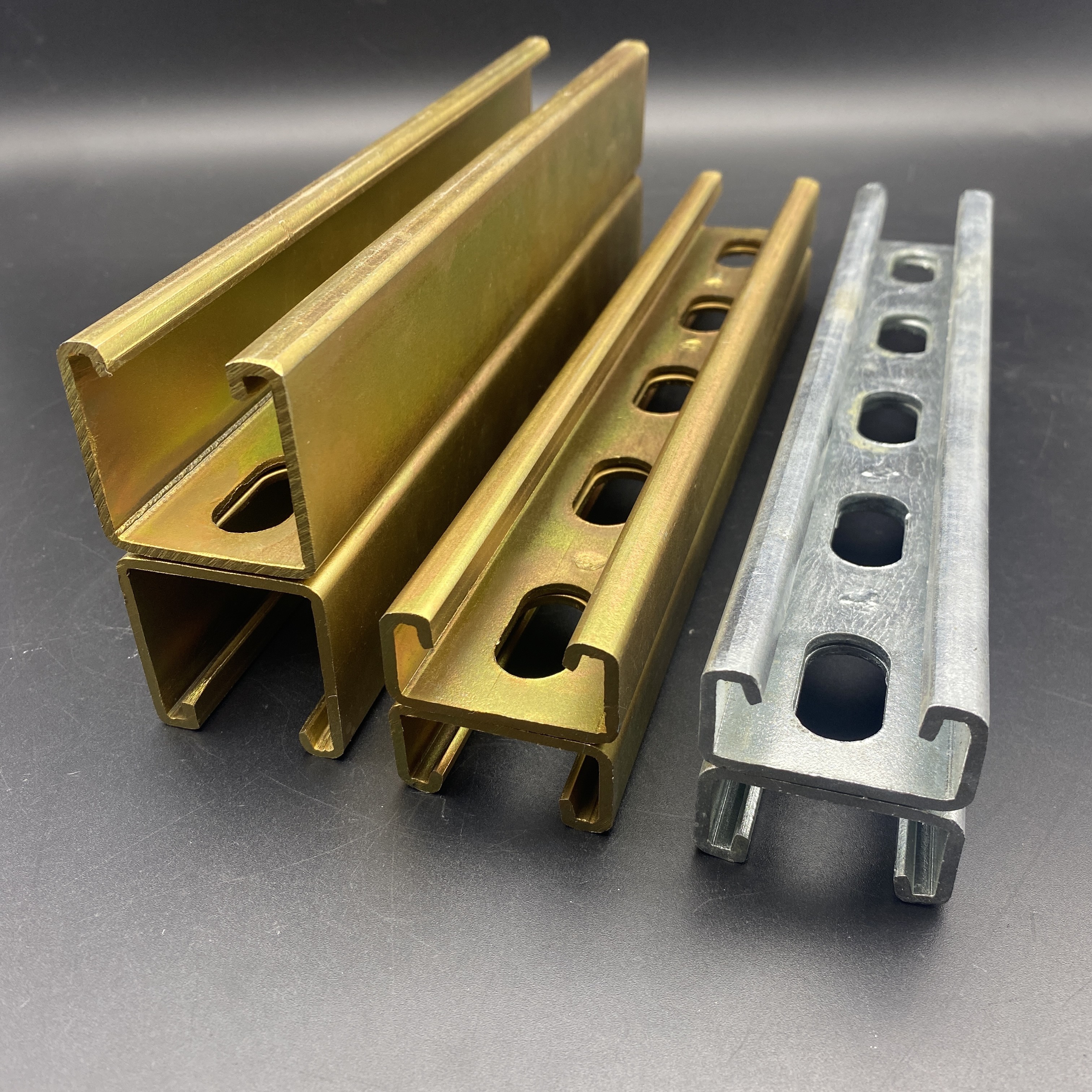 Gold Zinc TATE back to back point welding strut channel