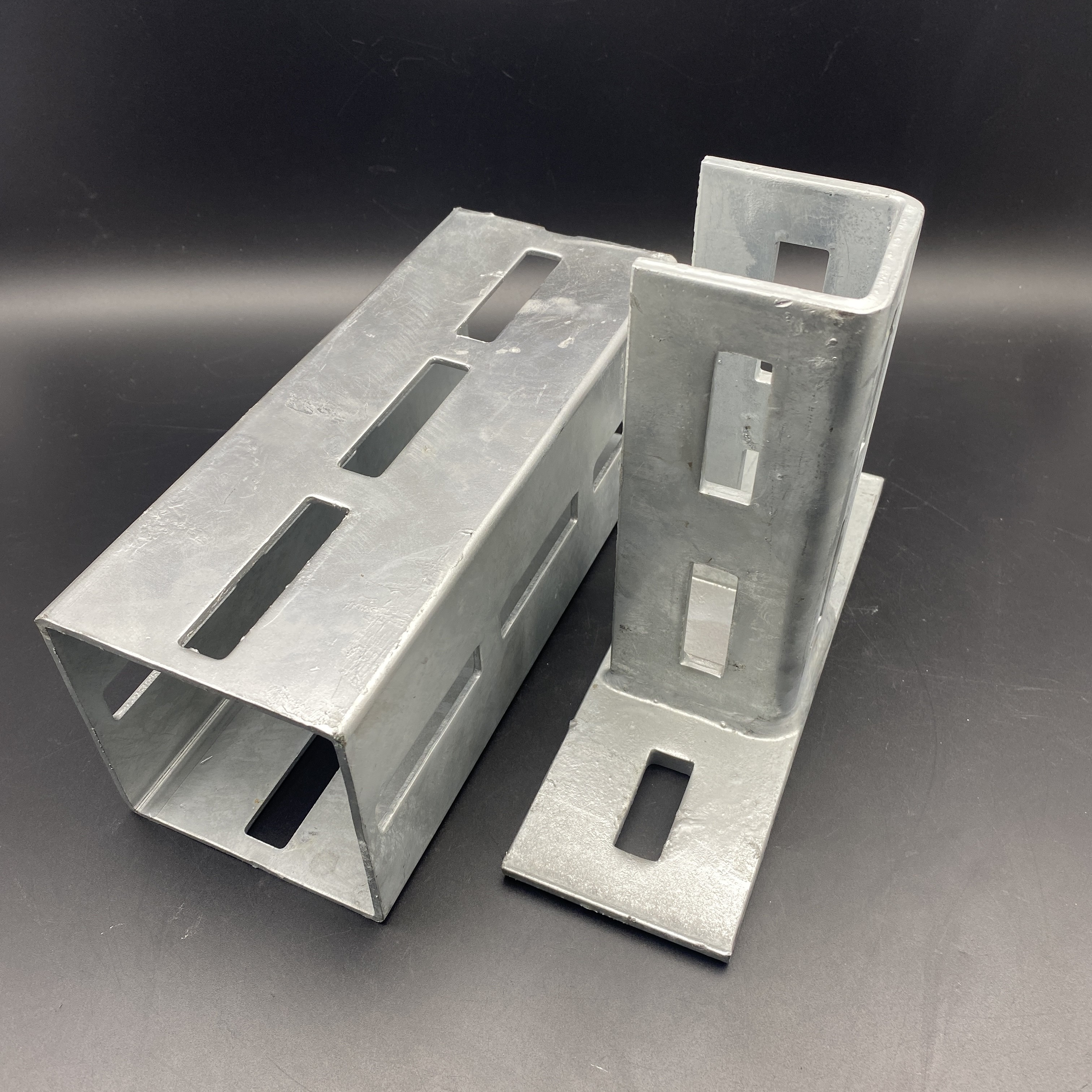 80x80x3 Heavy Profile Rail Slotted Square Channel