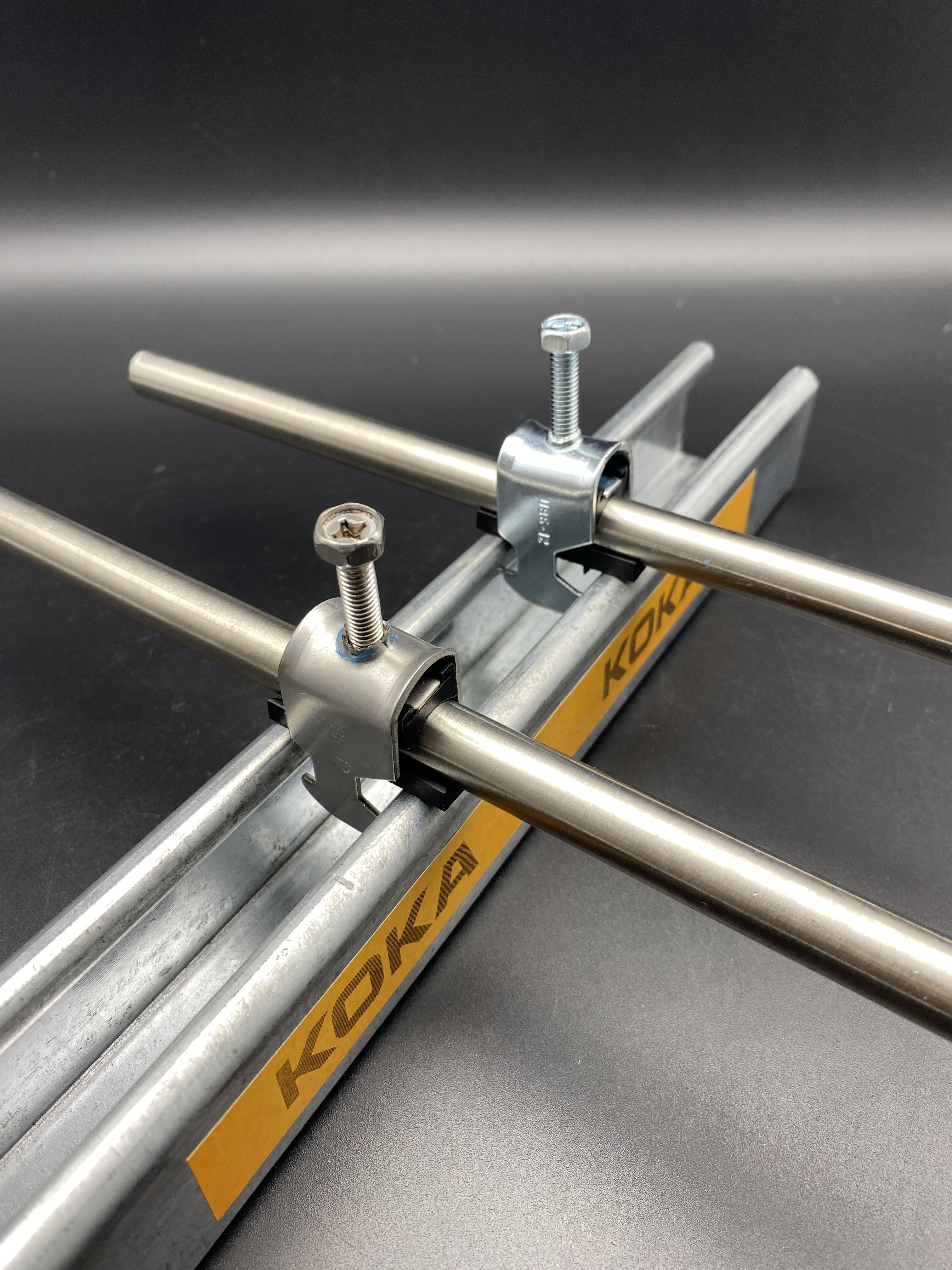 1-3/4'' Stainless Steel Cable Clamp for C Rail