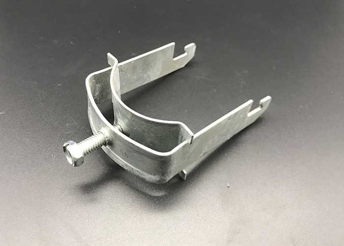 One Piece Assembled HDG Strut Channel Cable Clamp