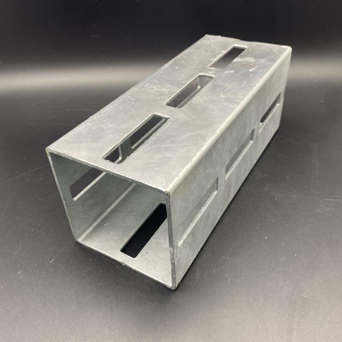 Modular Steel Support System Slotted Square Channel for Construction