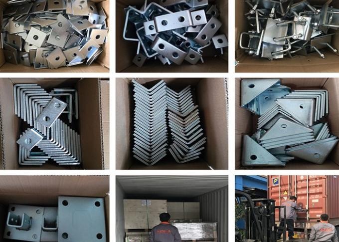 Hot Dip Galvanized Seismic Unistrut Hinge Bracket ASTM Strut Channel ...