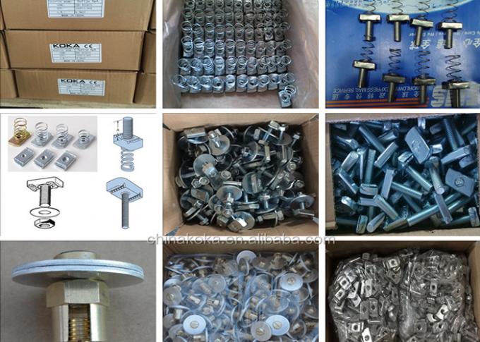 Unistrut Channel Stud Nut With Spring