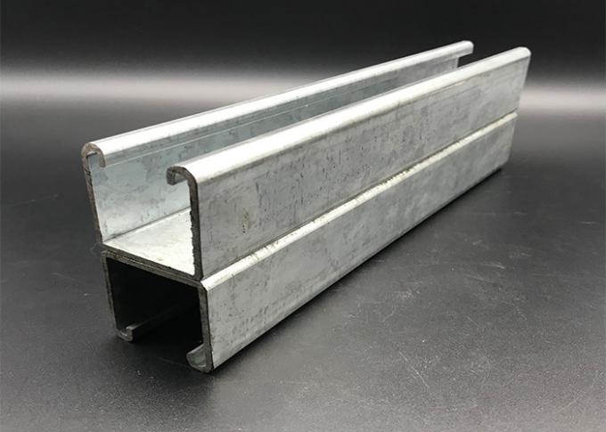 Pre Galvanized Metal Strut Channel 1m Double Unistrut Feet Building ...