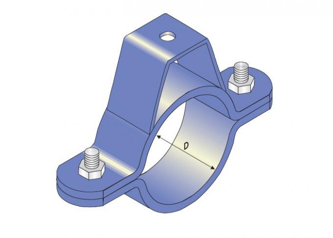 Munzing Conduit Strut Clamp HDG Electric Zinc Medium Duty Clamps