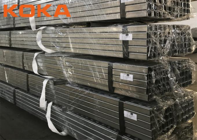 Heavy Rail Profile Roll Formed 41x82 Double Unistrut Channel