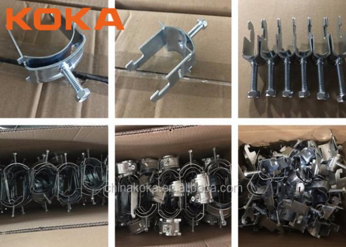 Stainless Steel Ss304 Unistrut Conduit Clamps 3.0mm Aluminum Strut Straps