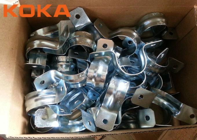 Steel EMT Strut Pipe Clamps Conduit Hanger Pipe Saddle Clamp